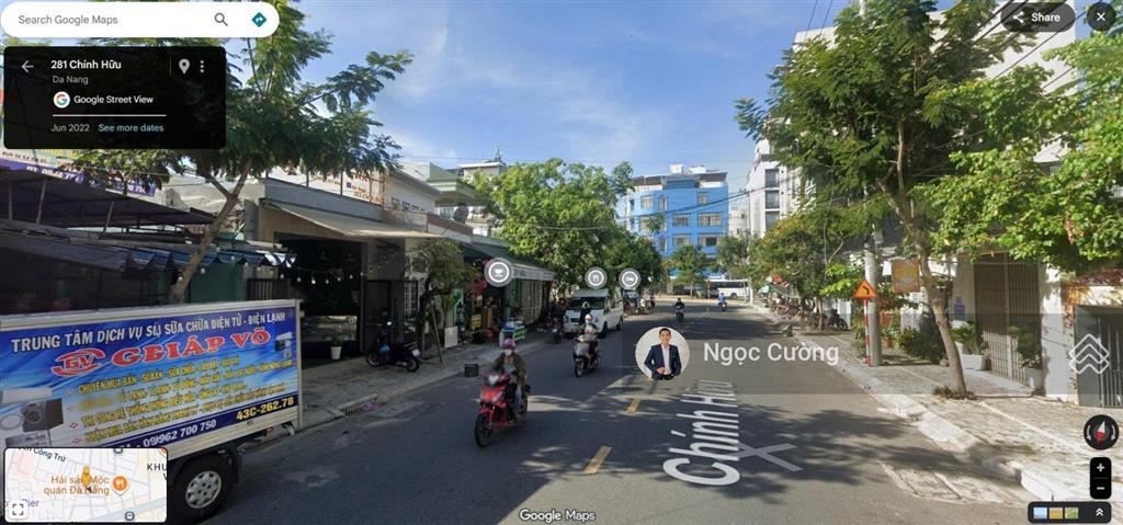 Bán nhà 2 tầng 2 mt mt chính hữu mỹ khê 7 ngay trung tâm tài chính ...