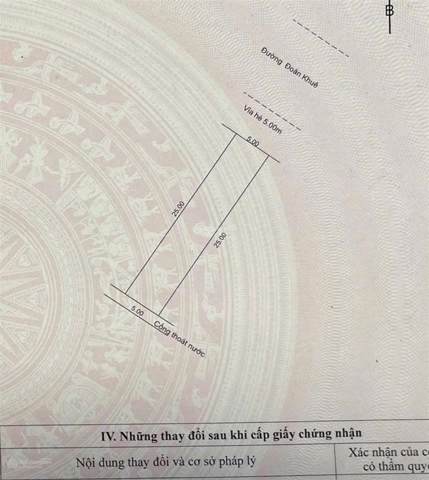 Bán lô đất đường đoàn khuê 5x25m khu nam việt á gần sông hàn giá 9,x tỷ