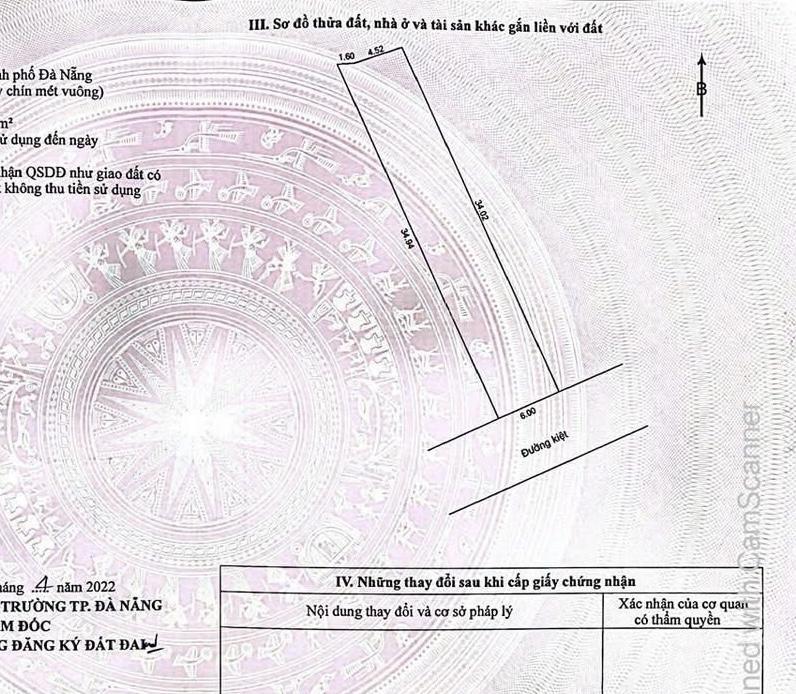 Bán lô đất đẹp 200m2 đất ở ngang 6m khu vực nguyễn duy trinh hoà hải ...