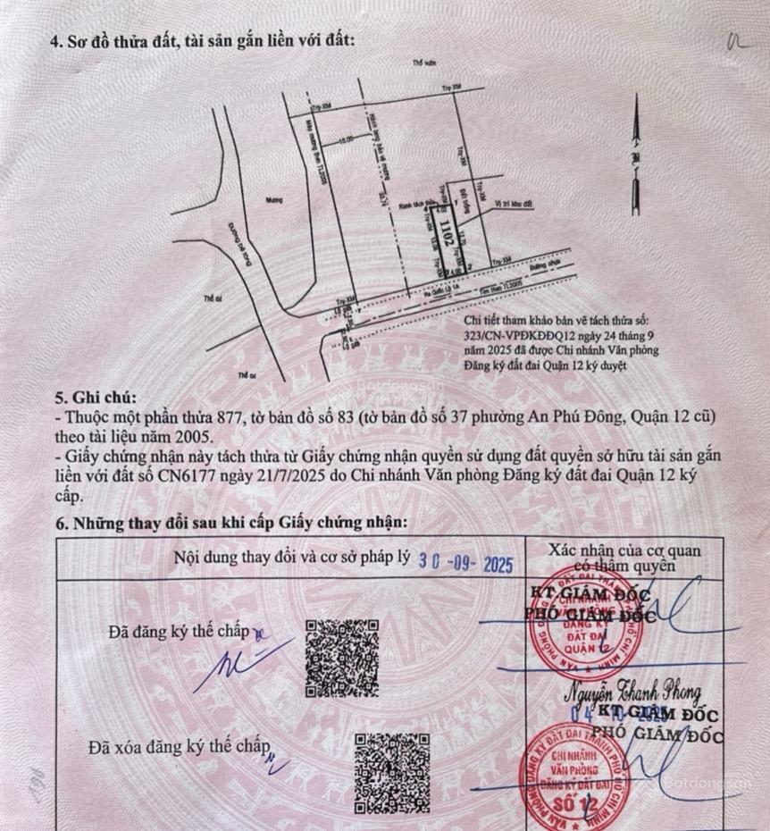 Sẹc ngắn an phú đông 3, sát sông sài gòn, giá 3.85tỷ, đường xe ô tô