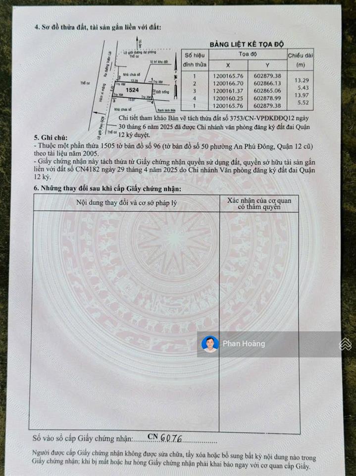Đất hiếm 5.5x13.5 sát vườn lài, đối diện khu biệt thự senturia,đường ...