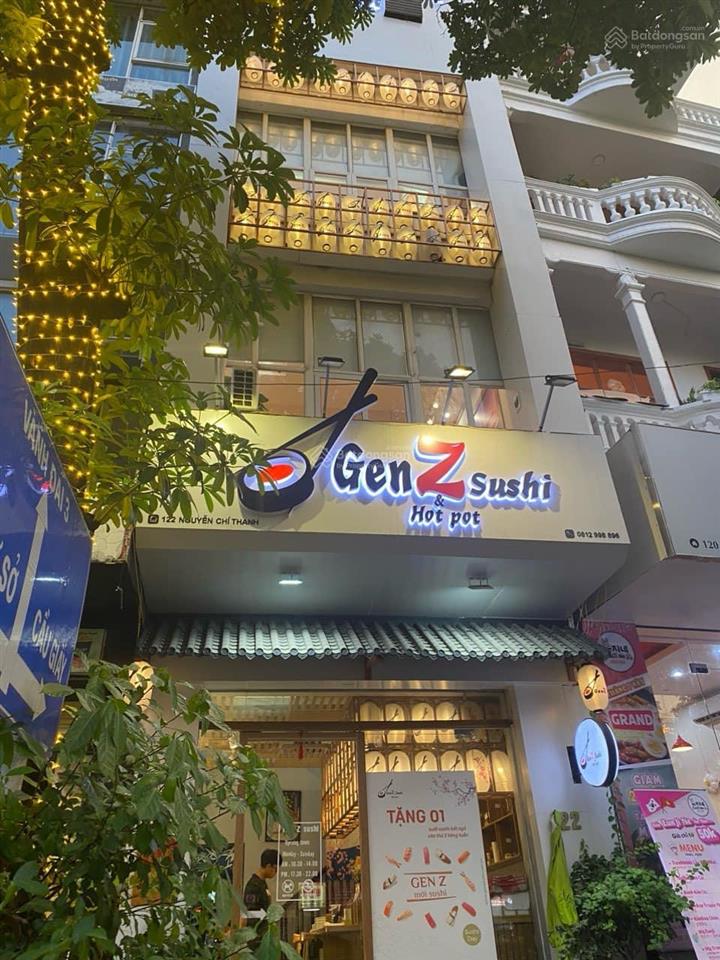 Chính chủ bán nhà số 122 mặt phố nguyễn chí thanh, 42m2, 4 tầng, mt 4 ...