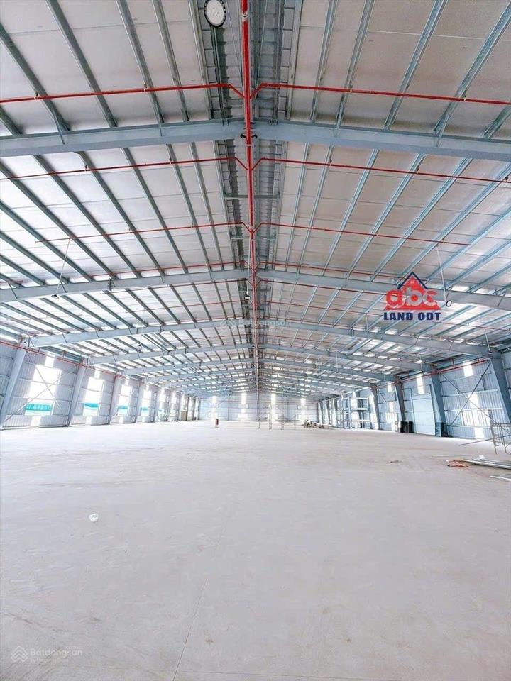 Cho thuê xưởng sx 4800m2 mới, chỉ 105ngh/m2, tổng diện tích 9600m2, kcn ...