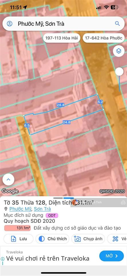 Bán đất đẹp tại tô hiến thành, 18,2 tỷ, 130m2, sơn trà, đà nẵng gần võ ...