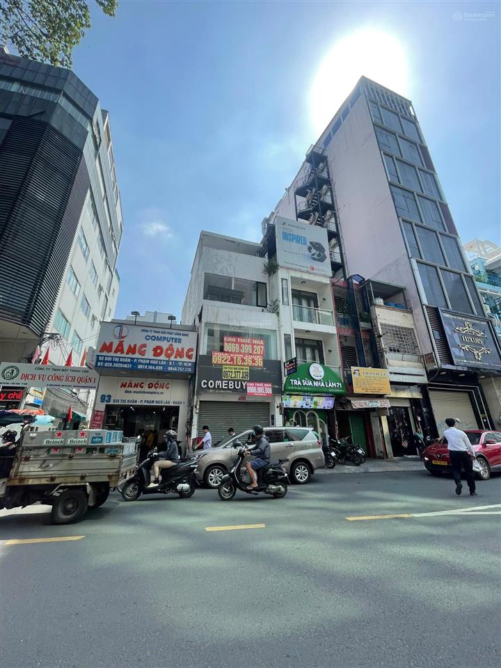 Mặt tiền bùi thị xuân 4.1x20m, nhà 4 lầu giá 29 tỷ tl